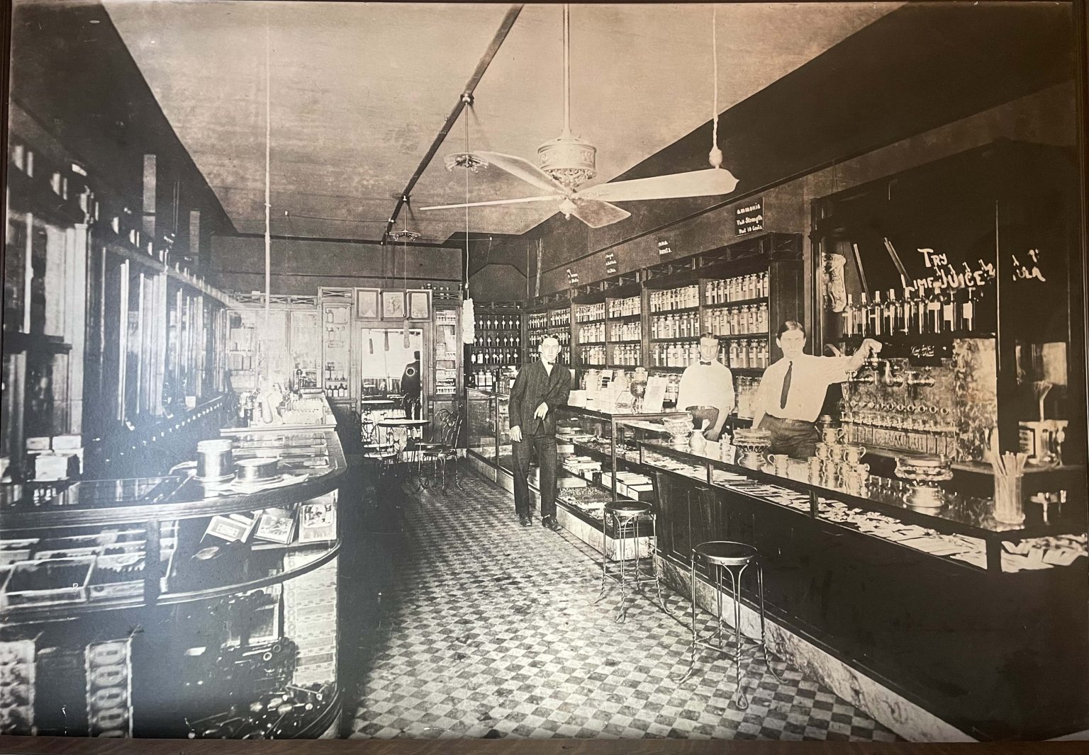 History - Hook's Historical Drugstore Museum